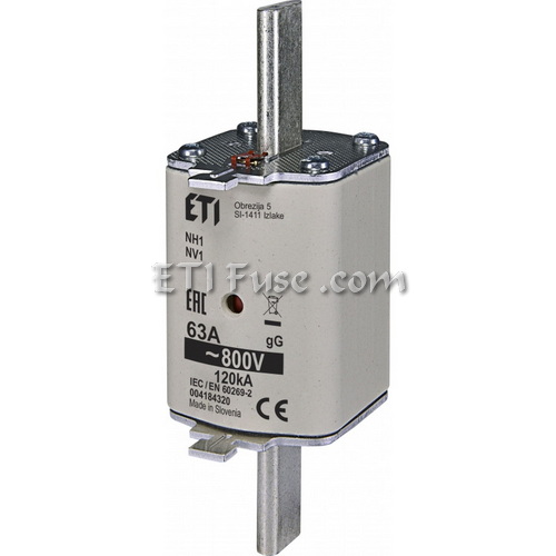 فیوز خاص DC ای تی آی ETI NH1 gG 35A 800V - الکترو ویژن نمایندگی محصولات ...